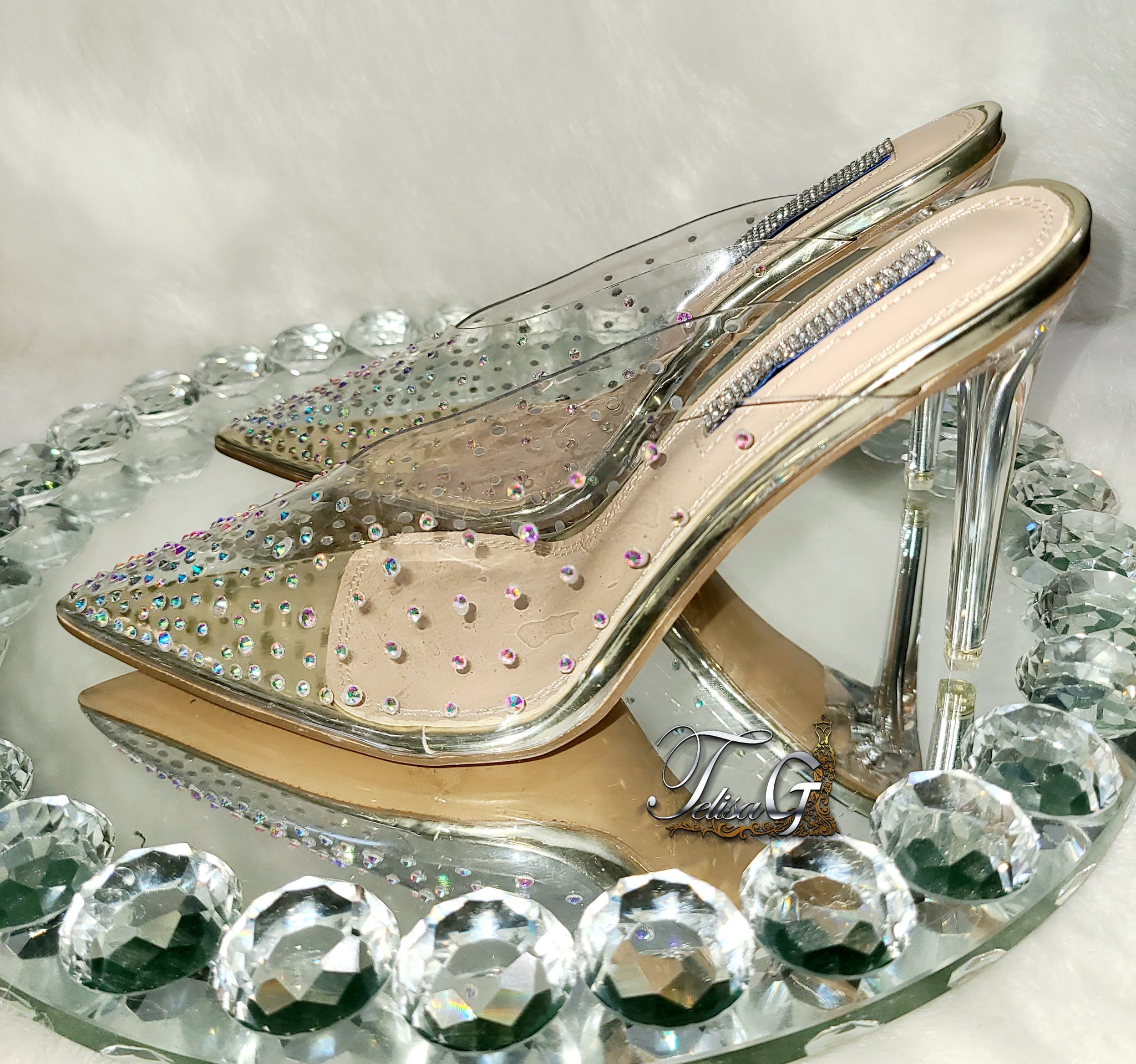 Cinderella Crystal Heels – LisaGheelz