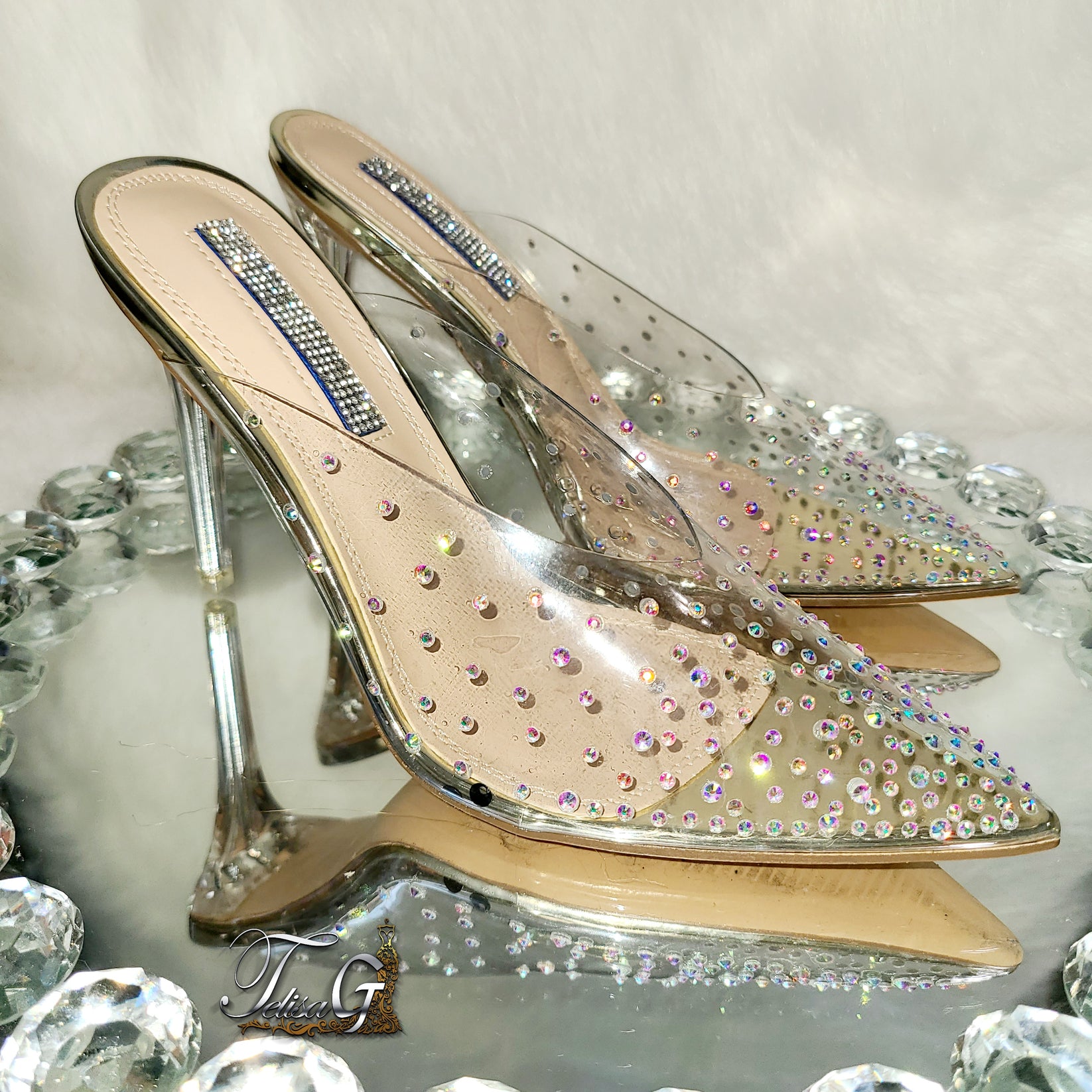 Cinderella Crystal Heels – LisaGheelz