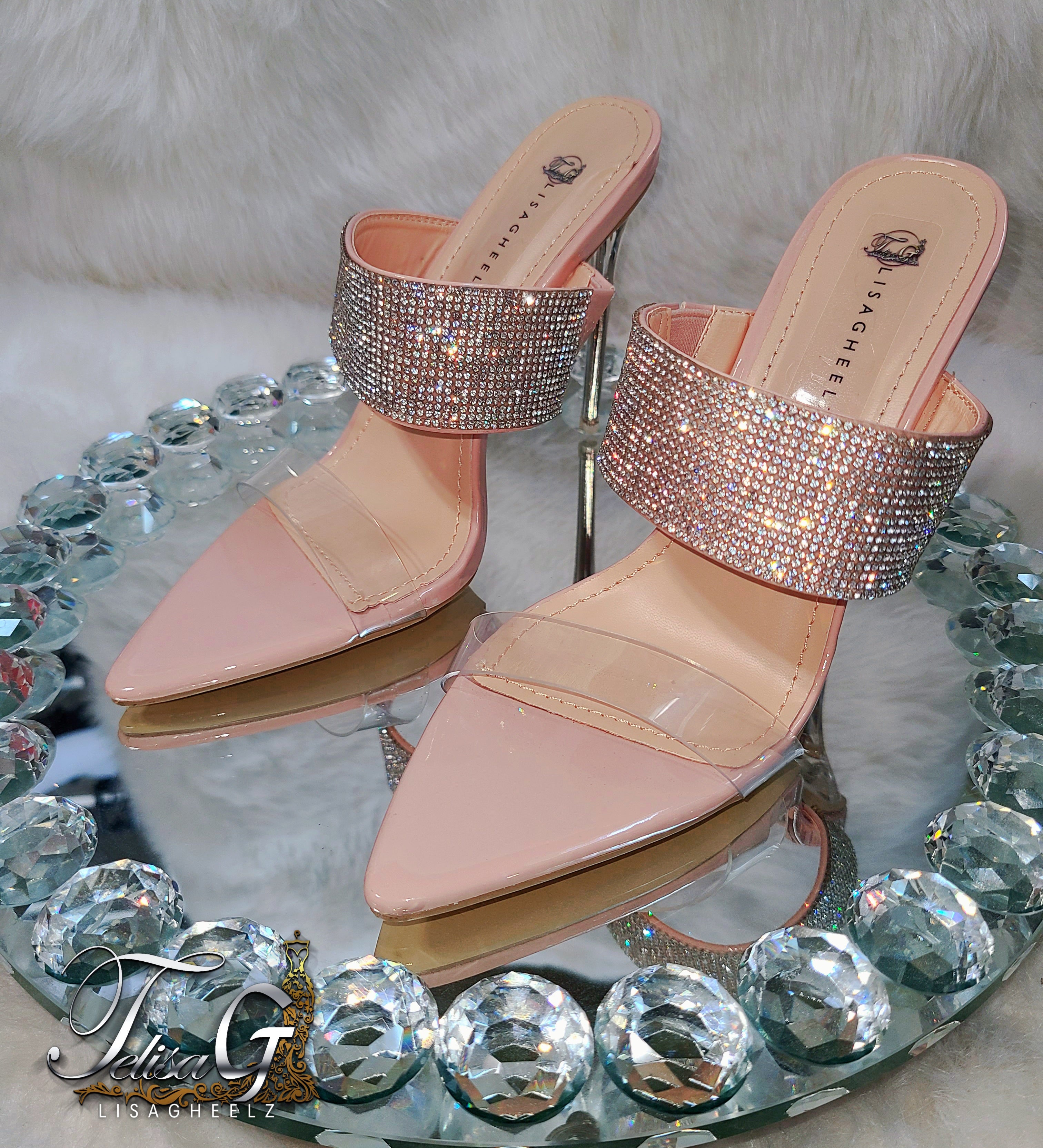 Marble Crystal Heels – LisaGheelz